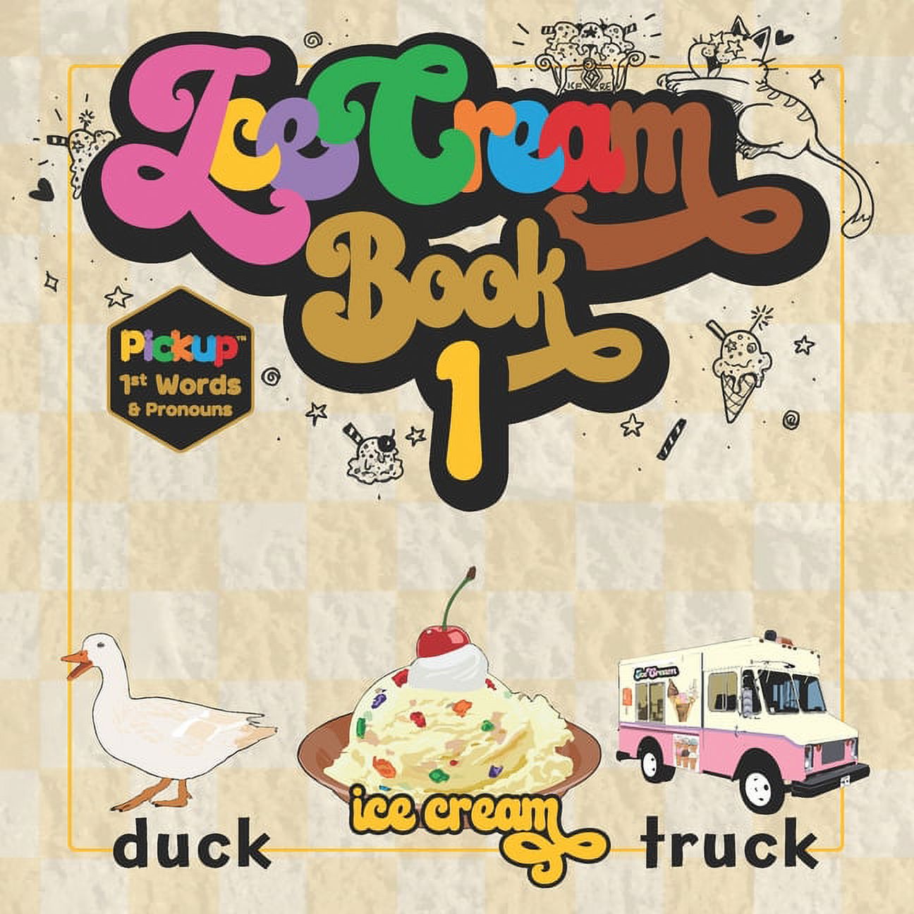 Ice Cream Book: Ice Cream Book 1: Start Off on Your Reading Adventure ...