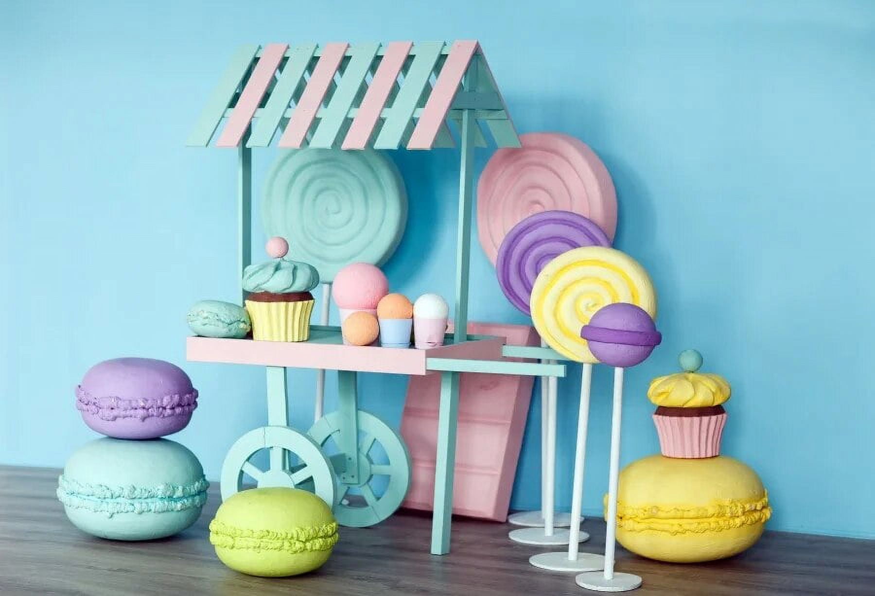 Ice Cream Cart Photography Background Cake Candy House Baby Children ...