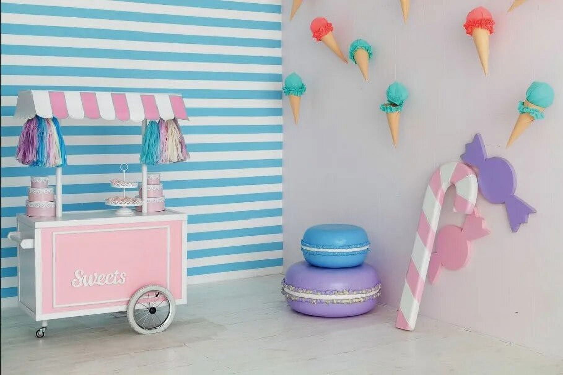 Ice Cream Cart Photography Background Cake Candy House Baby Children ...