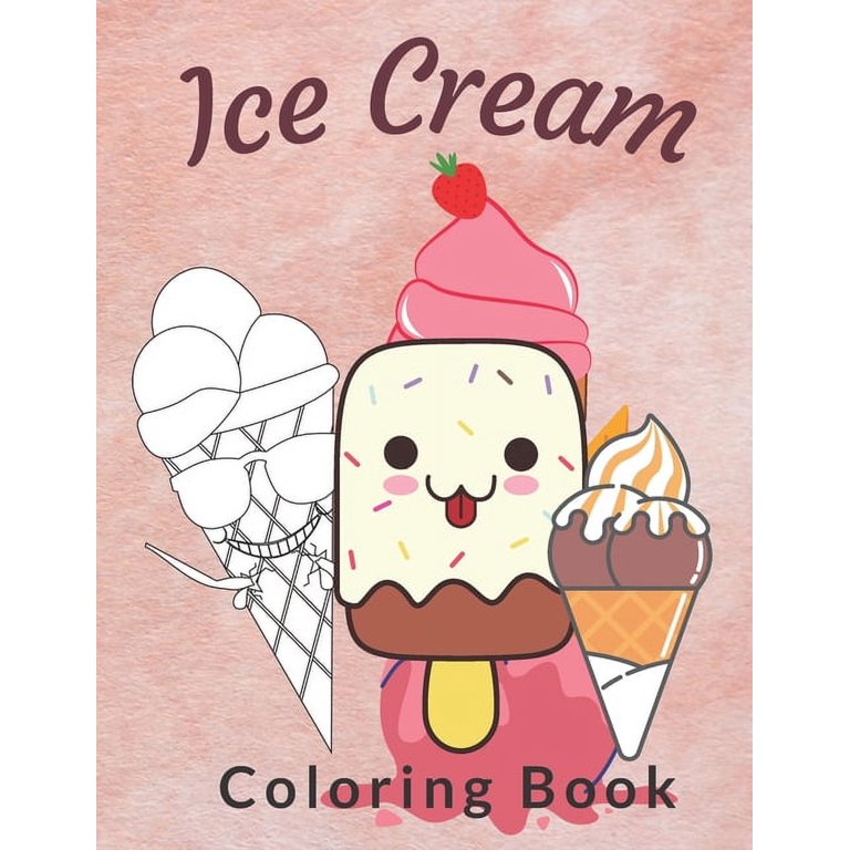Ice Cream Cute Coloring Pages For Kids Free Printable Ice Cream