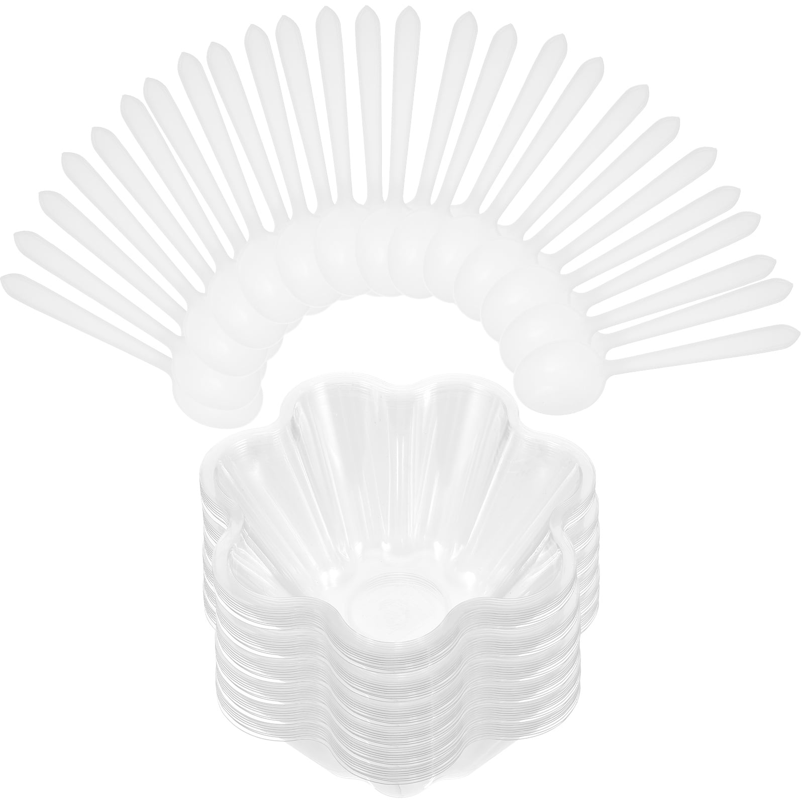 Ice Cream Condiment Containers Pudding Bowl Ice Cream Holder Smoothie ...