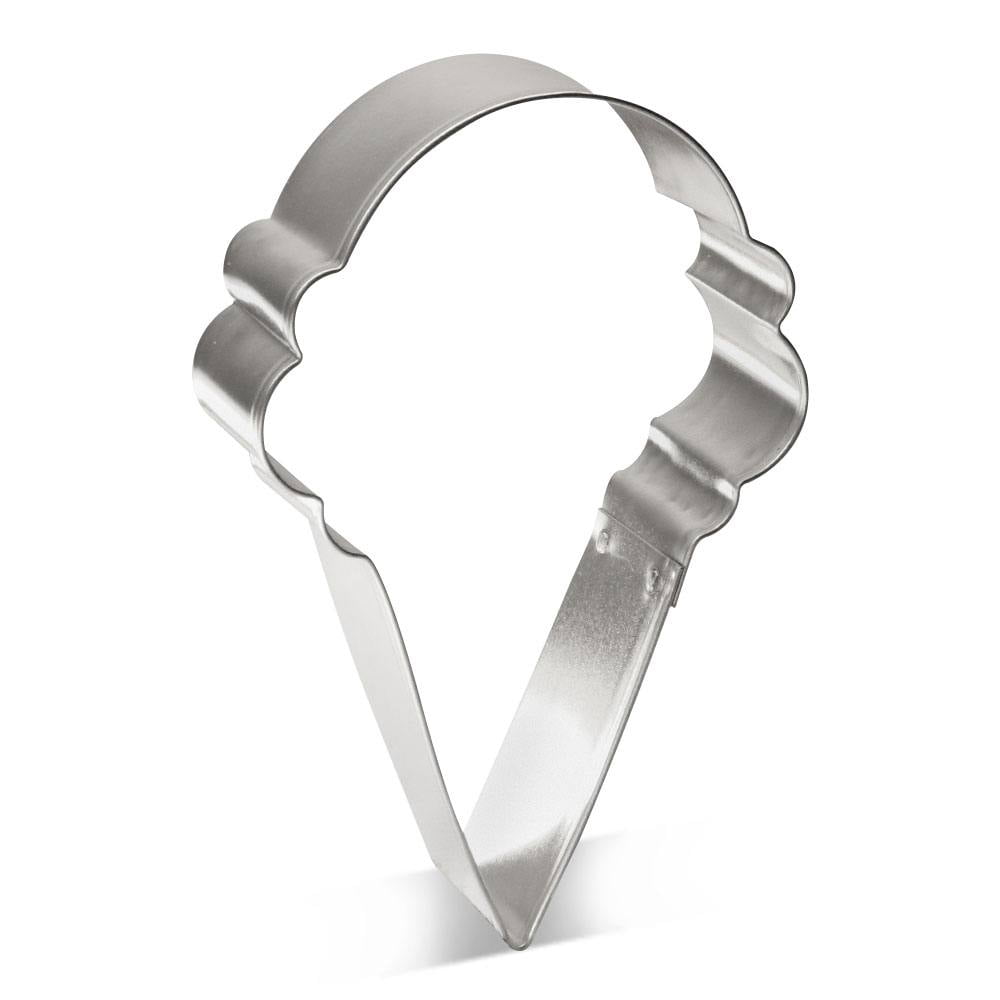 Ice Cream Cone Cookie Cutter 4 in B1558 - Foose Cookie Cutters - USA ...