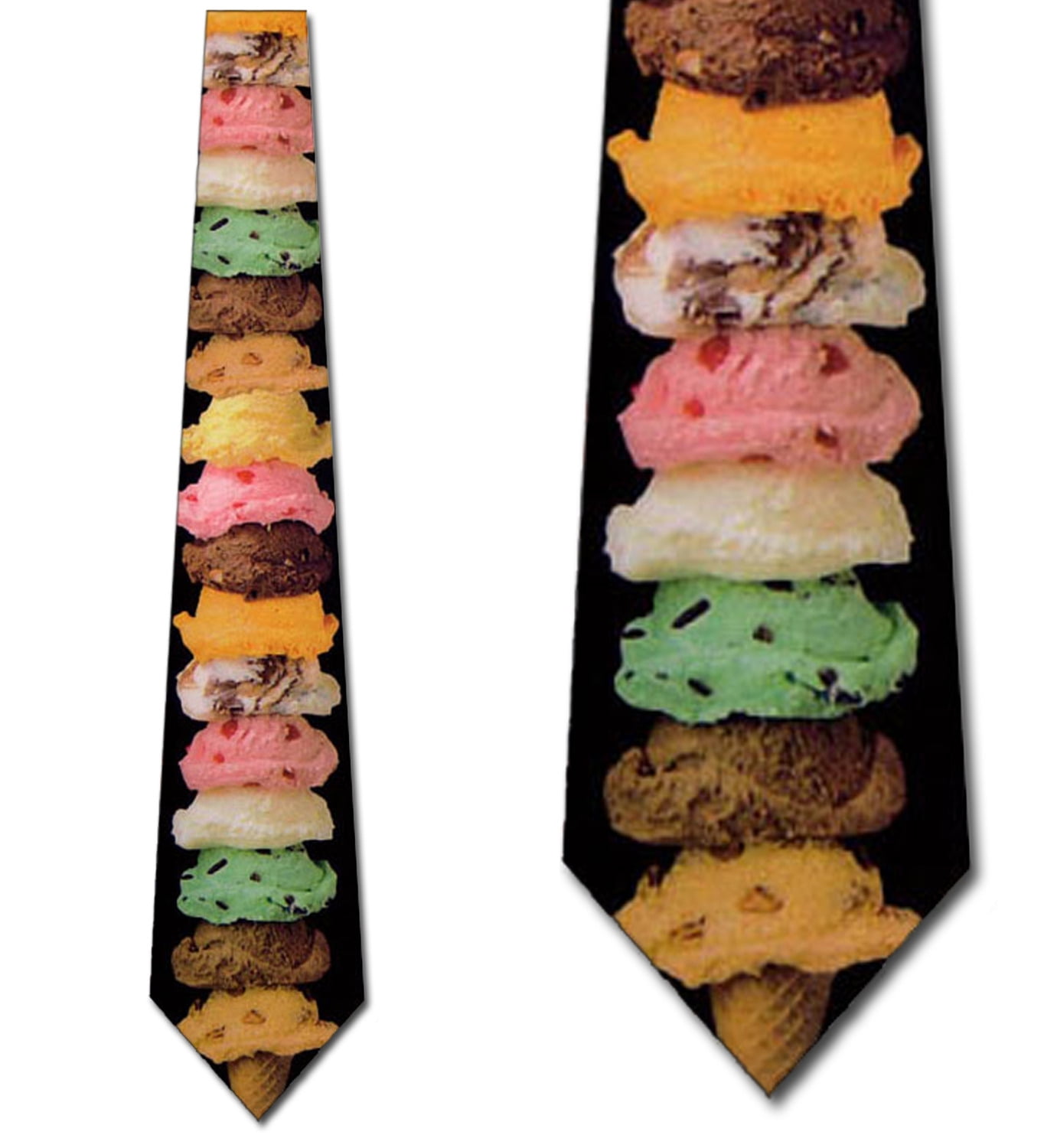Ice Cream Cone Necktie Mens Tie - Walmart.com