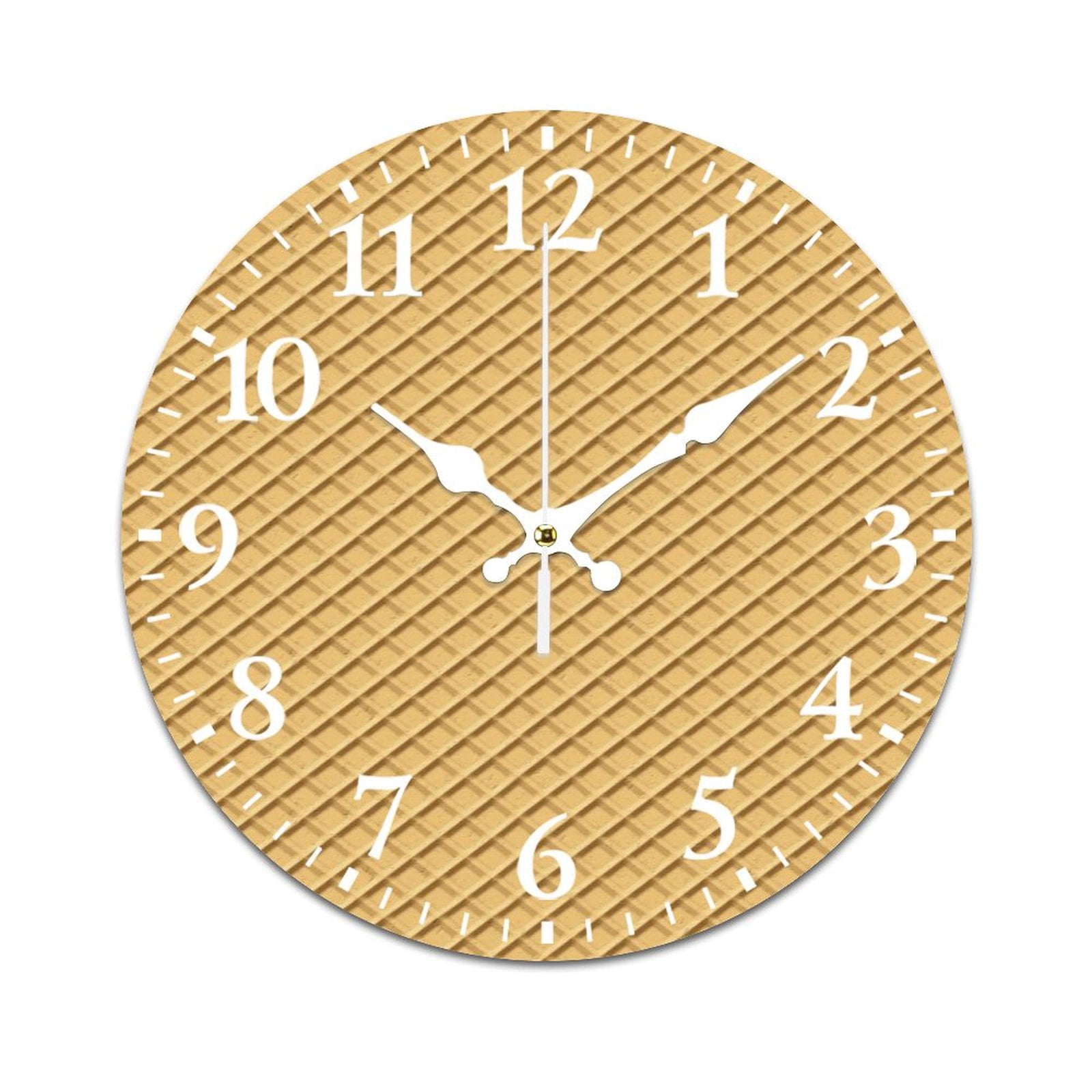 Ice Cream Cone Wall Clock Modern Design Clocks Wall Hanging Home Office ...