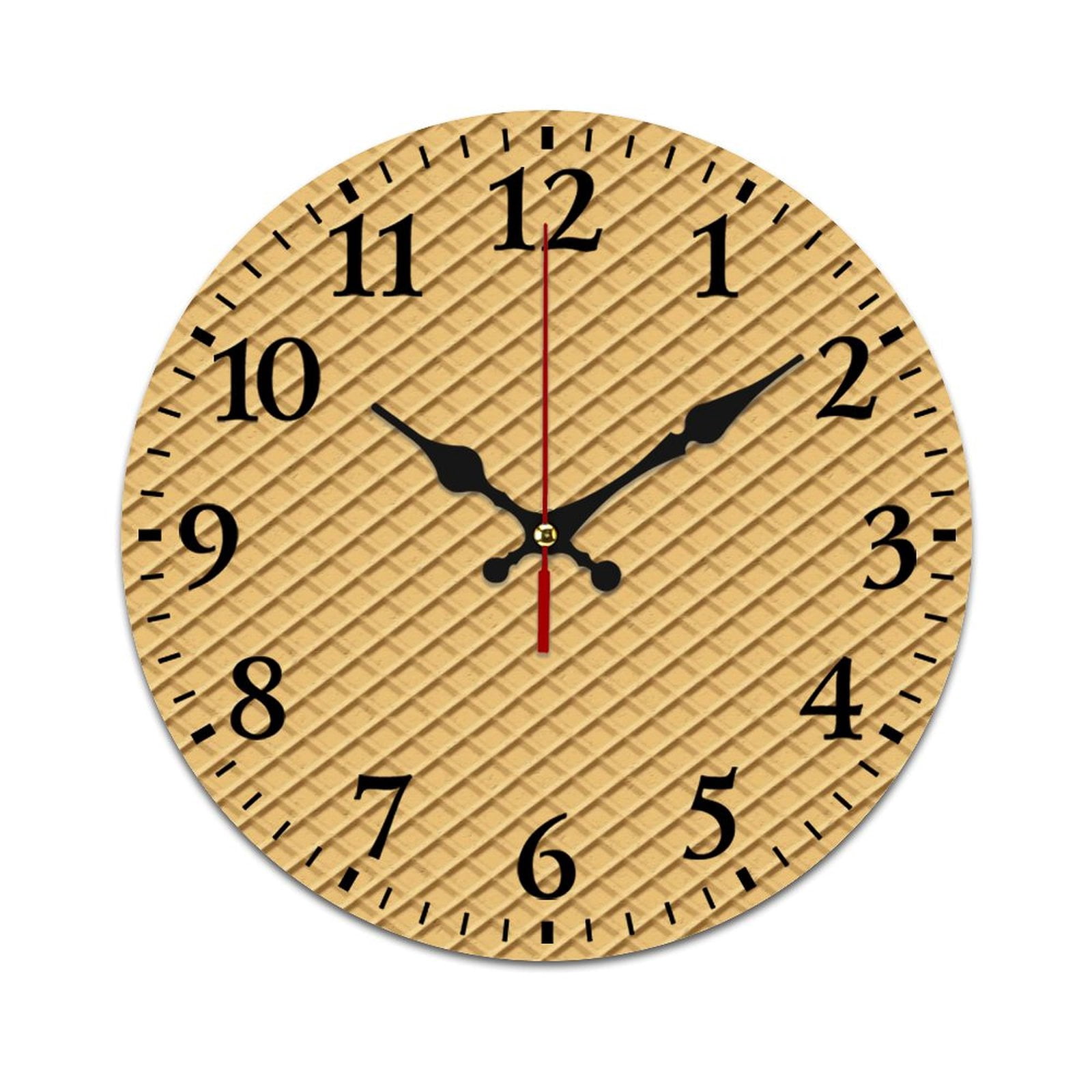 Ice Cream Cone Wall Clock Modern Design Clocks Wall Hanging Home Office ...