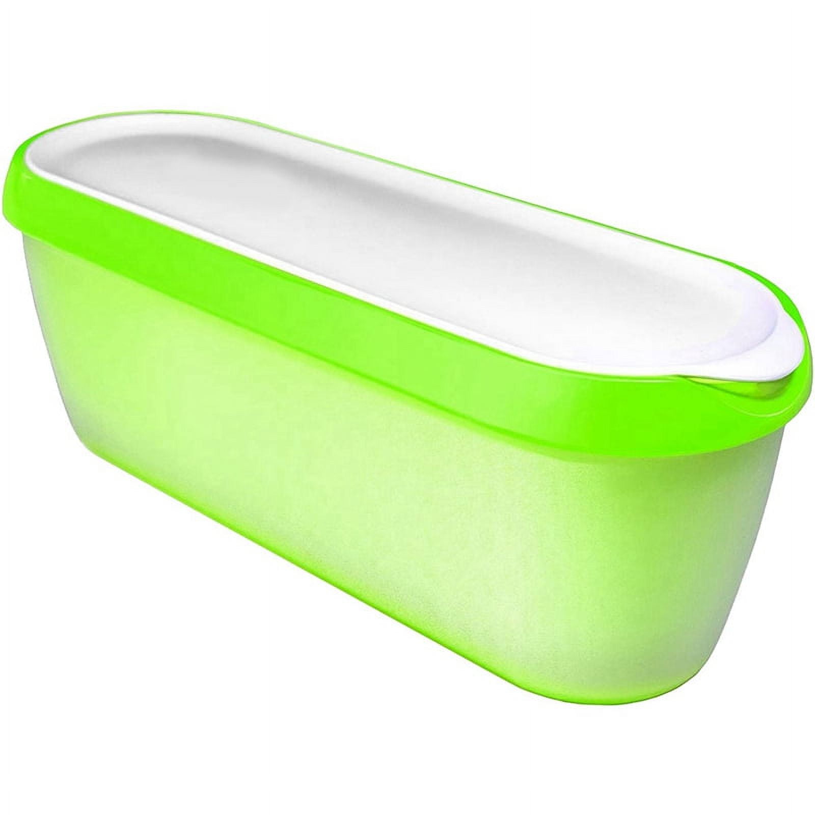 Ice Cream Containers for Ice Cream Reusable Freezer Storage (Green ...