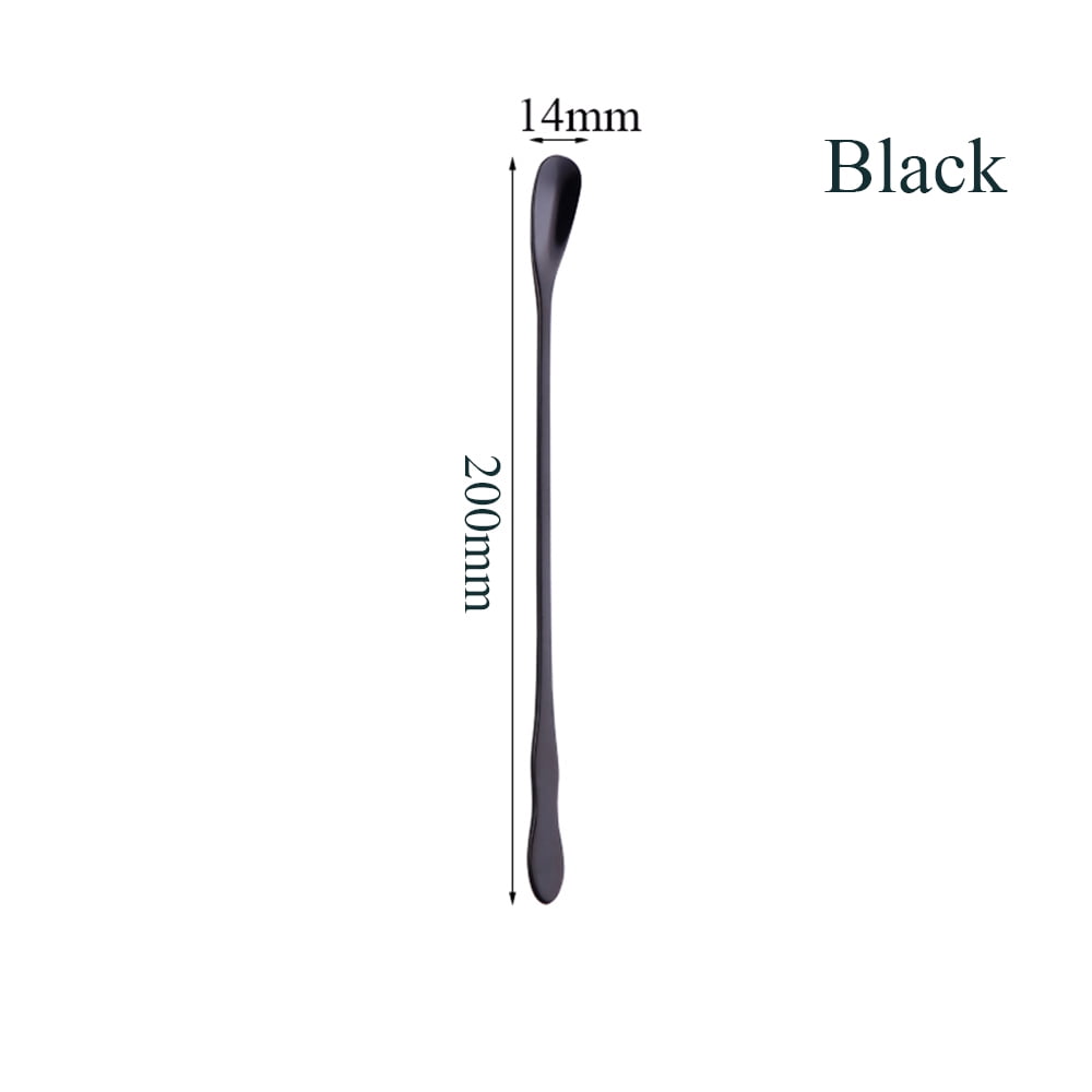 Ice Cream Flatware Long Handle Dinnerware Stainless Steel Tableware ...