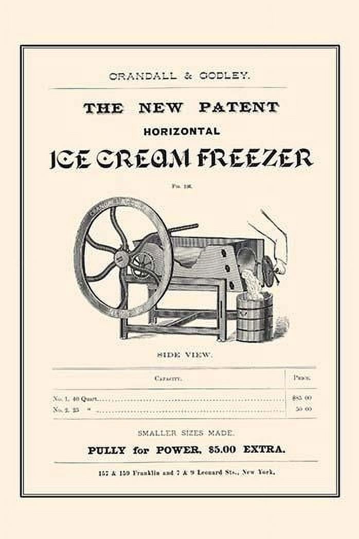 Ice Cream Freezer Poster Print by unknown (24 x 36) - Walmart.com