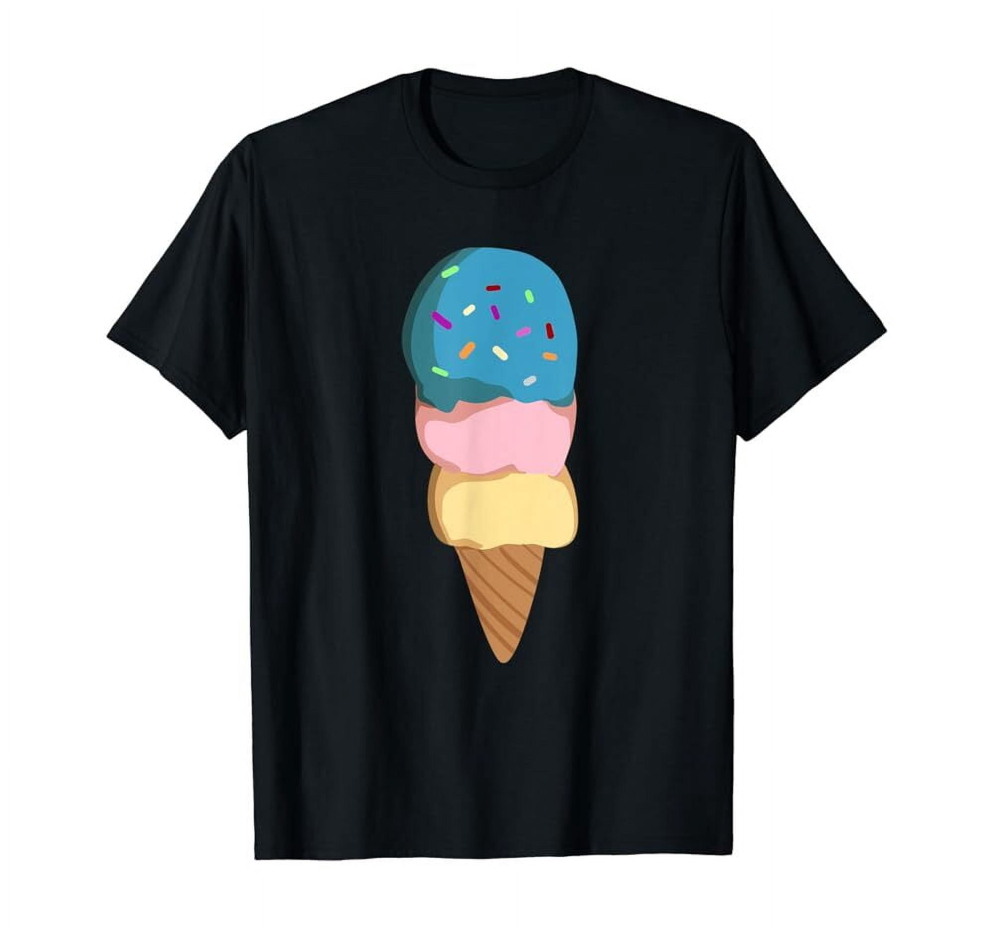 Ice Cream Gift - Ice Cream Cone T-Shirt - Walmart.com
