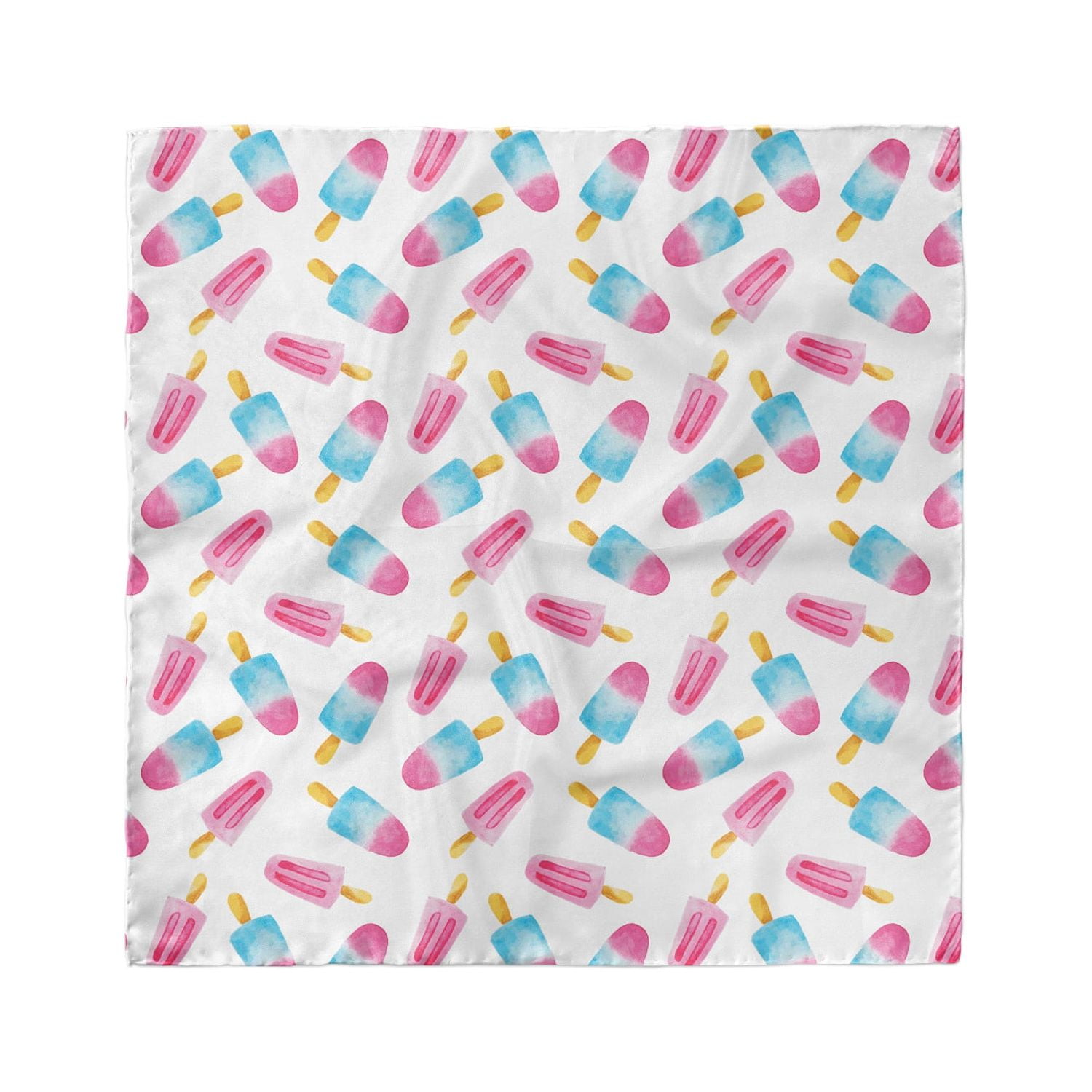 Ice Cream Head Scarf, Watercolor Popsicles, Head Wrap, 3 Sizes, by ...