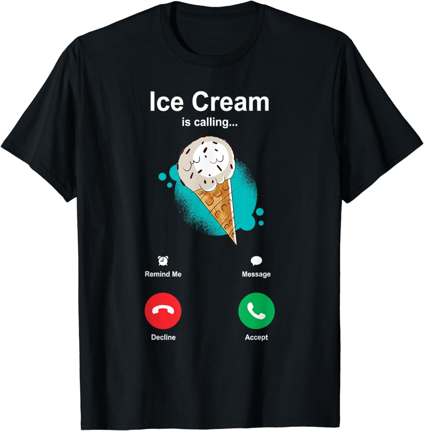 Ice Cream Is Calling T-Shirt - Walmart.com