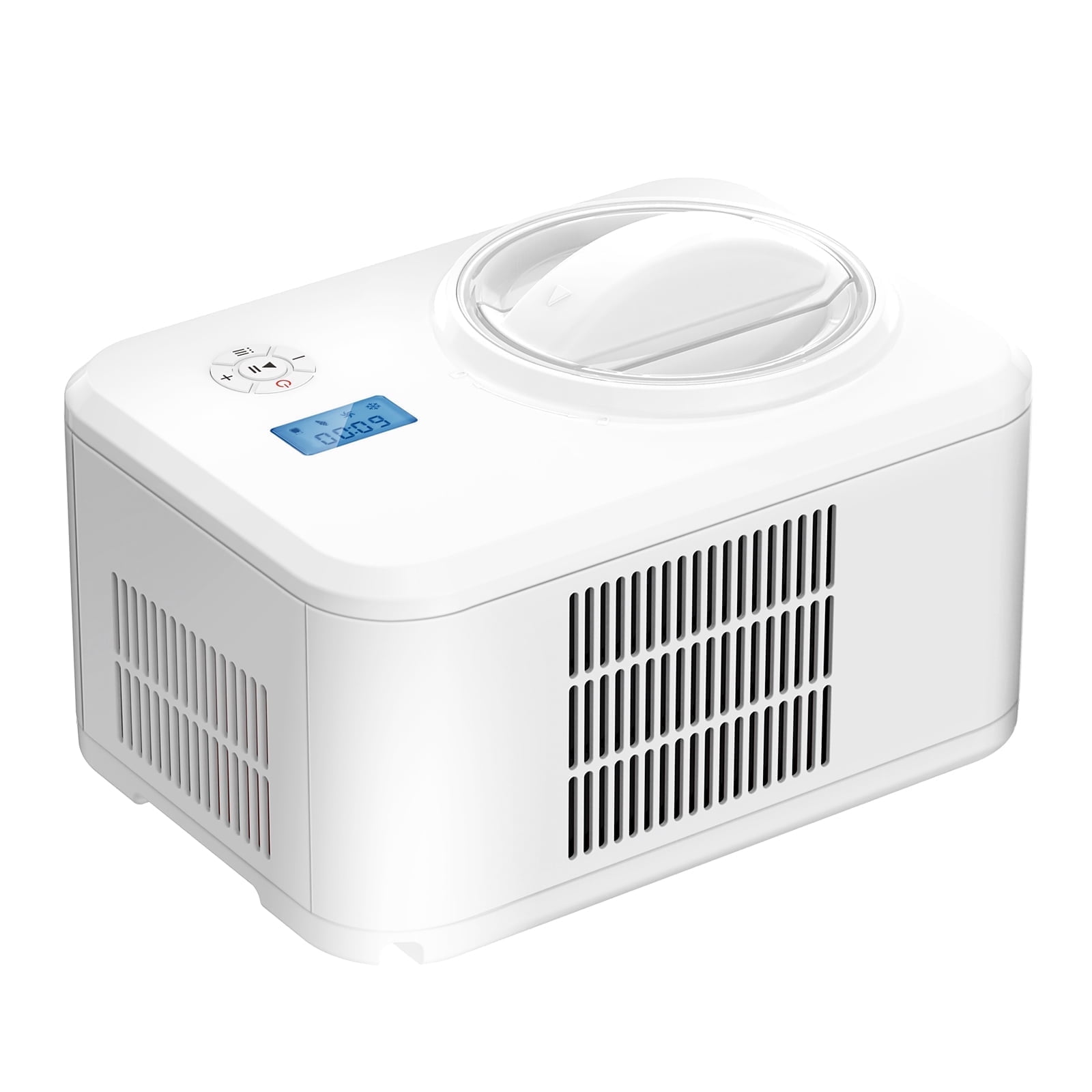 WAA Classic 1.5 Qt Residential Compressor Ice Cream Maker, Gelato ...