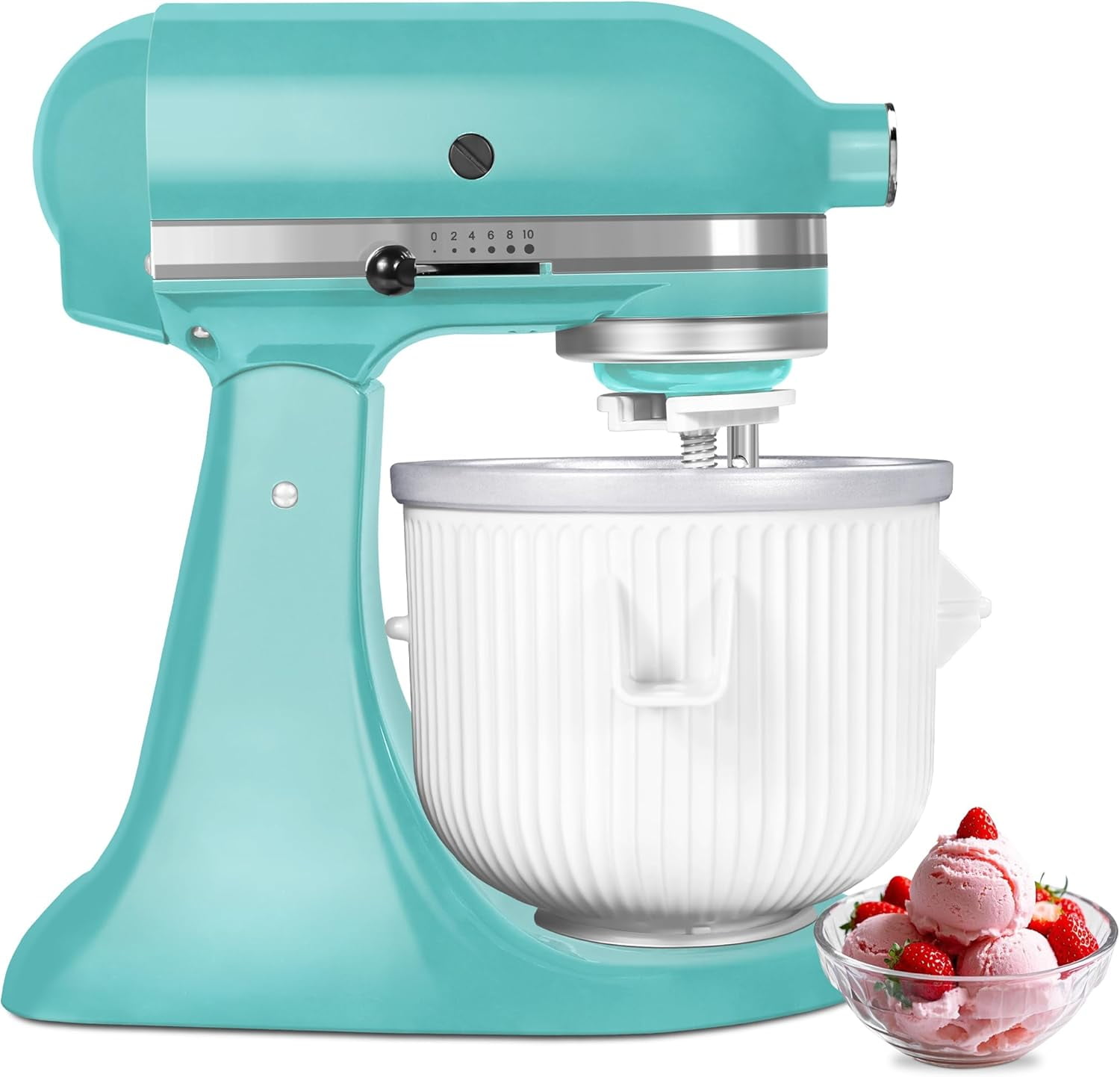 Ice Cream Maker Attachment for KitchenAid Stand Mixer, Kithcen aid Ice ...
