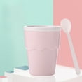Ice Cream Maker Cup DIY Slushy Cup Quick Frozen Drink Maker Reusable PP ...