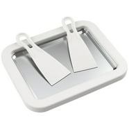 SOONHUA Ice Cream Maker with 2 Spatulas Roll Machine Plate for Homemade ...