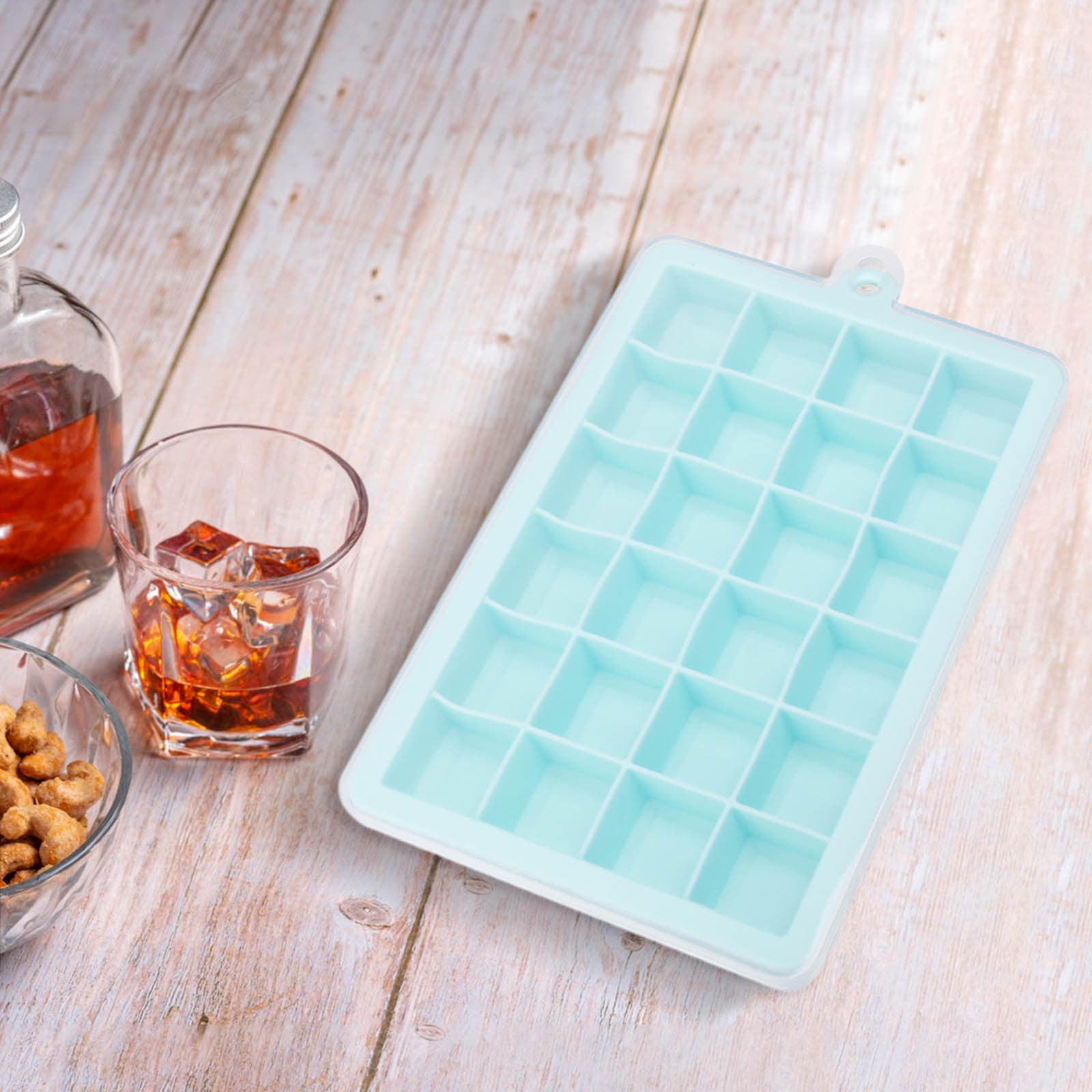 Ice Cream Maker Silicone Ice Cubess Trays 10 Compartments Ice Cubess ...