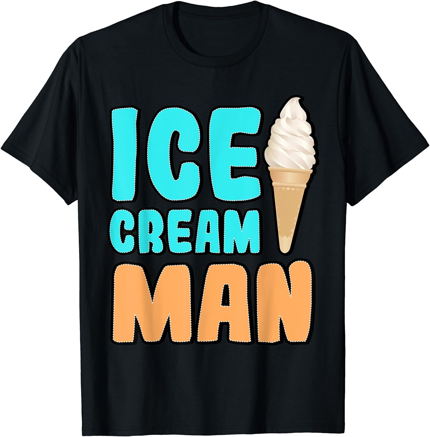 Ice Cream Man T-Shirt - Walmart.com