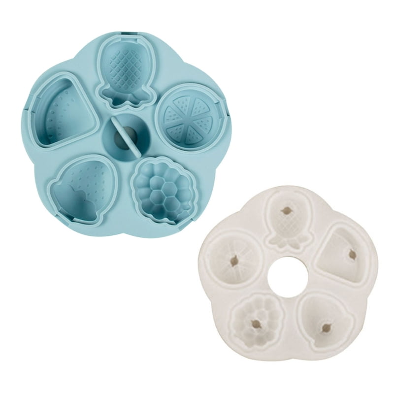 Ice Cream Mold Silicone Ice-Pops Cube Popsicle Mold Dessert DIY Maker ...