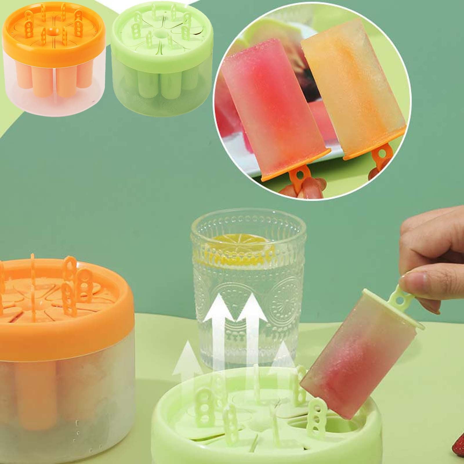 Ice Cream Molds, Easy-release Ice Cream Molding, Ice Box with Cover ...