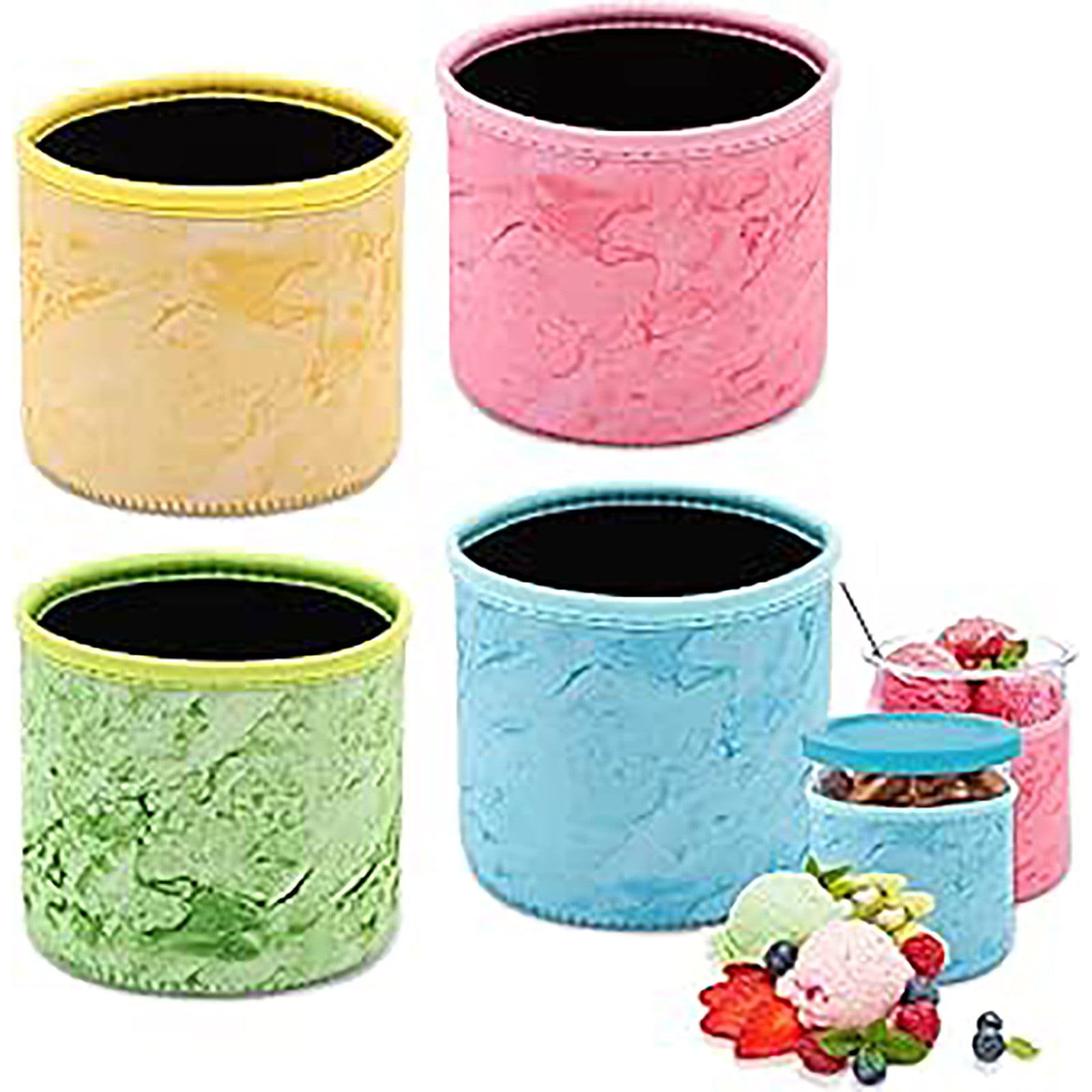 Ice Cream Neoprene Sleeve 16oz,Ninja Creami Accessories,Reusable ...