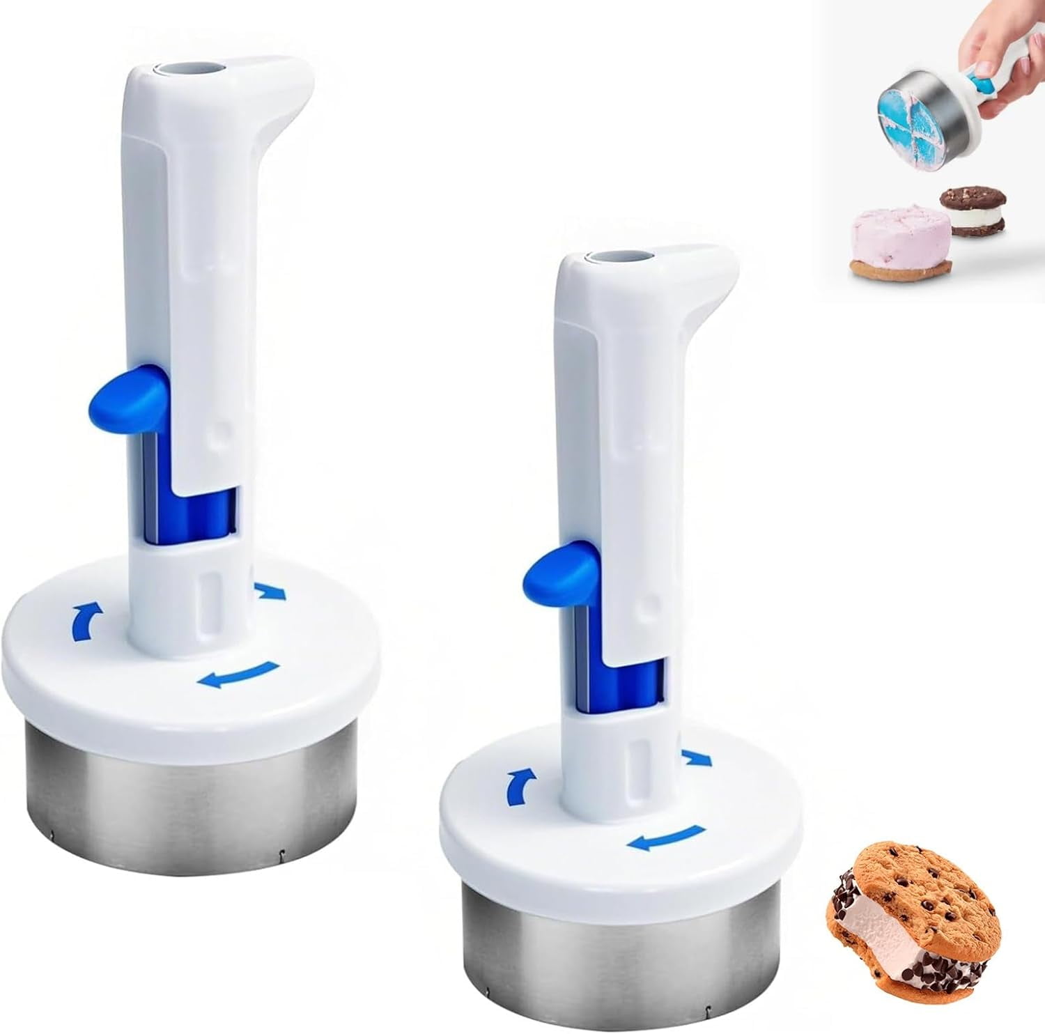 Ice Cream Sandwich Maker Tool, Freuqenci One-Hand Ice Cream Sandwich ...