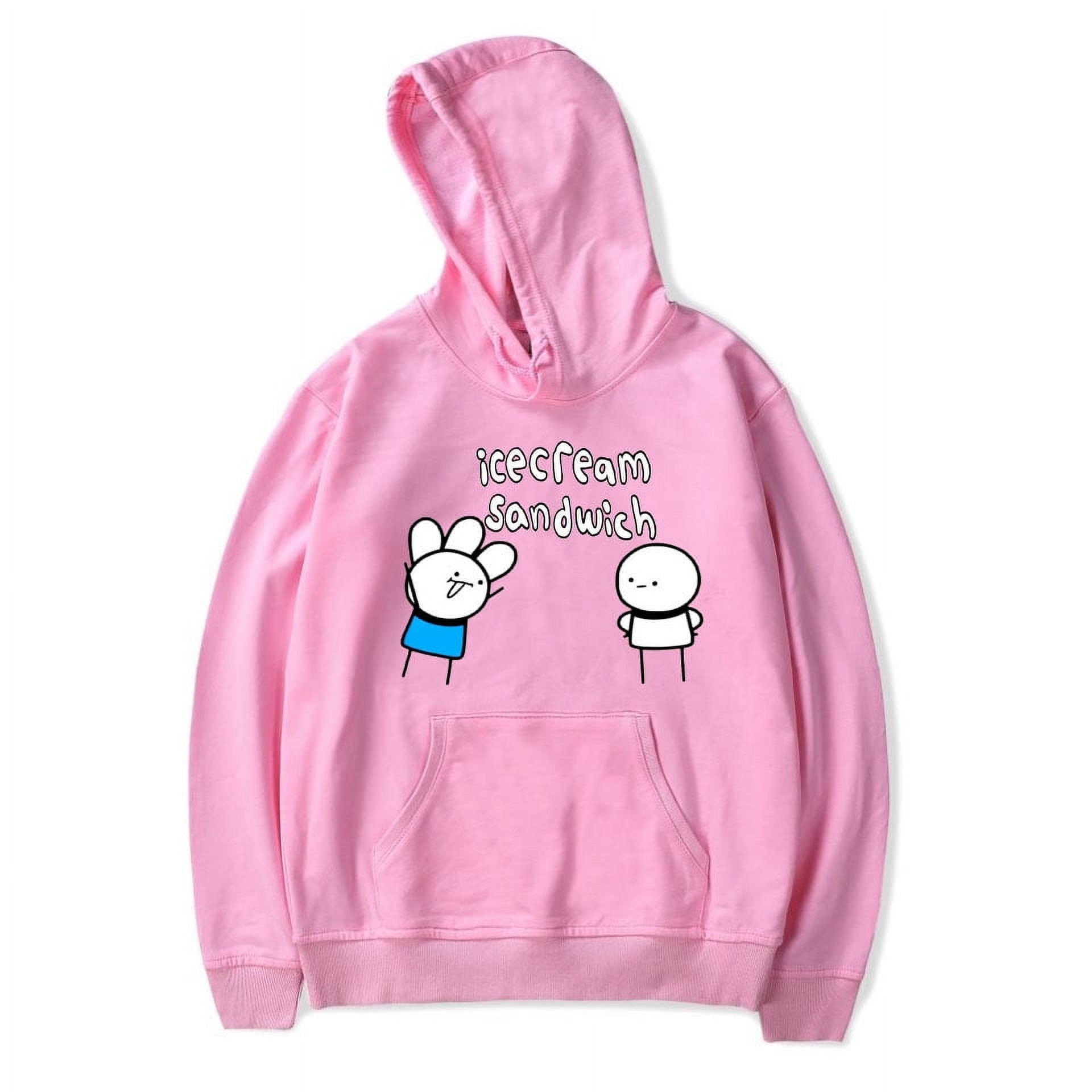 Ice Cream Sandwich Merch Hoodie Mint Hoodie Long Sleeve Pullover top ...