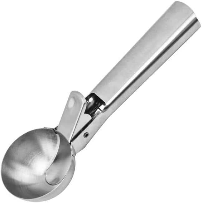 Ice Cream Scoop, 2025 New Heavy Duty Aluminum Scoop, Nonstick Gelato ...