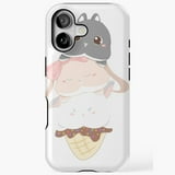 Ice Cream Scoop Bunny Holland Lop Dwarf Art iPhone Case 17 11 12 13 14 ...