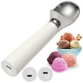 Ice Cream Scoop Rechargeable Battery Heated Ice Cream Scoop for Hard ...