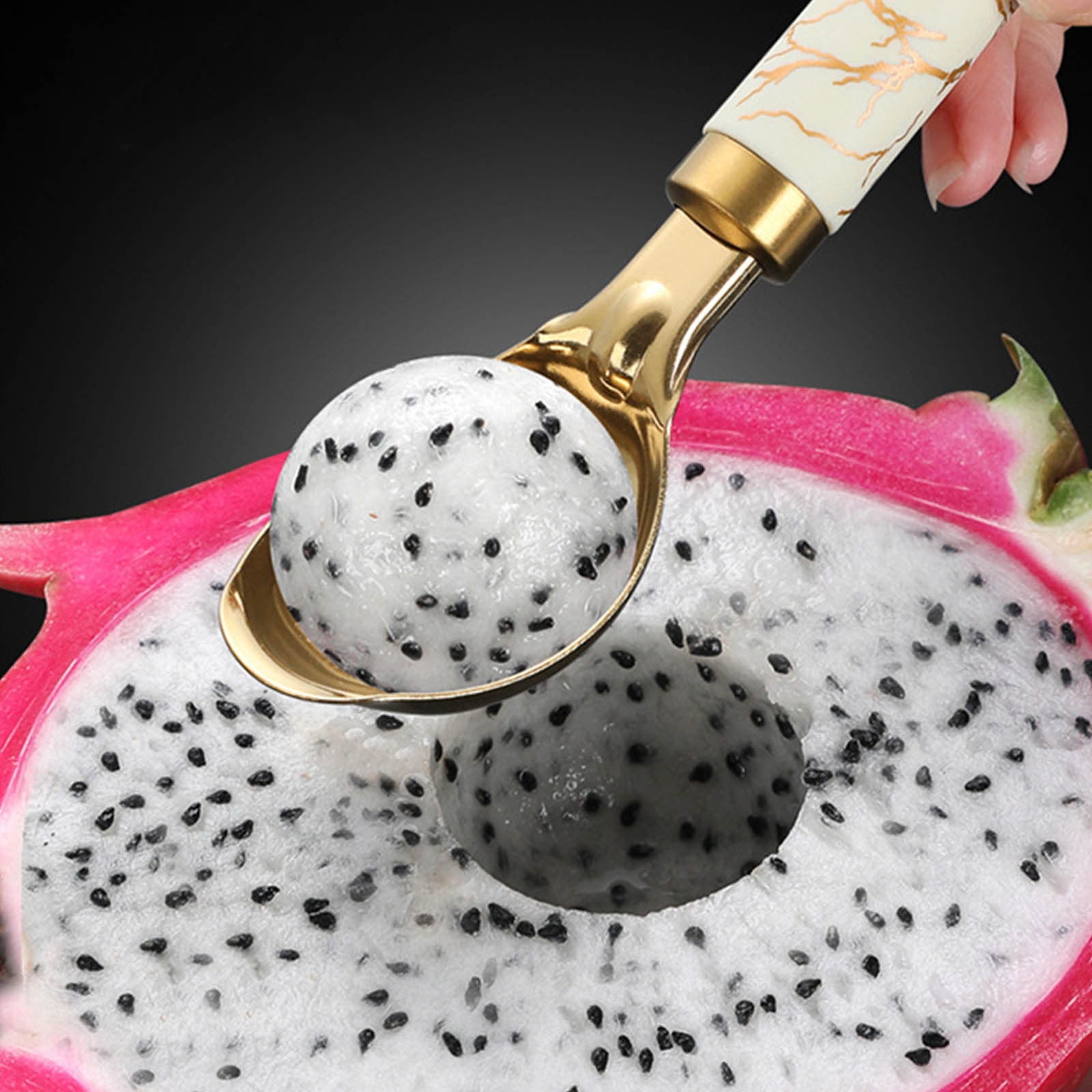 Ice Cream Scoop Spoon | Versatile Dessert Serving Utensil for Ice Cream ...