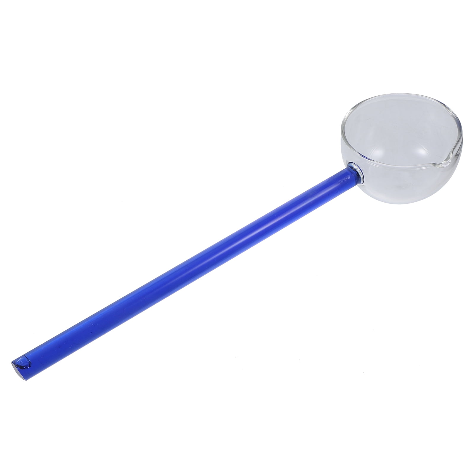FOMIYES Coffee Stirring Spoon Blue Glass for Professional Cooks 1Set ...
