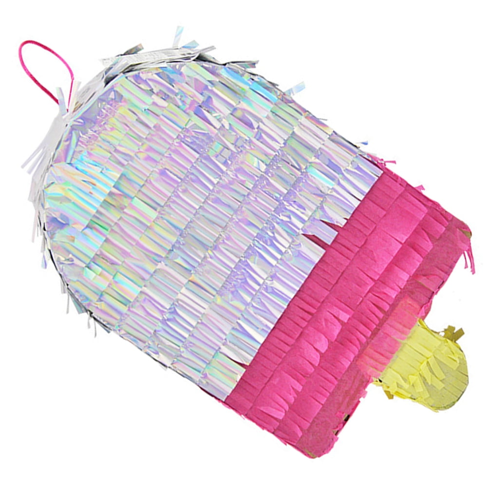 Ice Cream Shaped Pinata Birthday Party Pinata Decor Ice Candy Filled ...