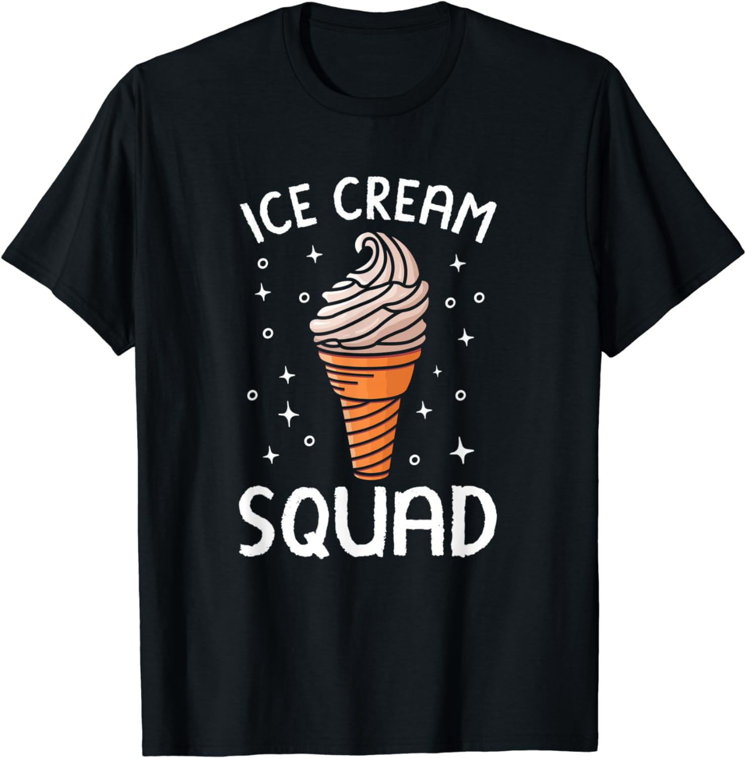 Ice Cream Squad Ice Cream T-Shirt - Walmart.com