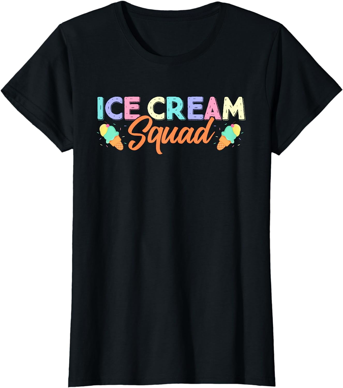 Ice Cream Squad Summer Lover Popsicle Sweet Tooth T-Shirt - Walmart.com