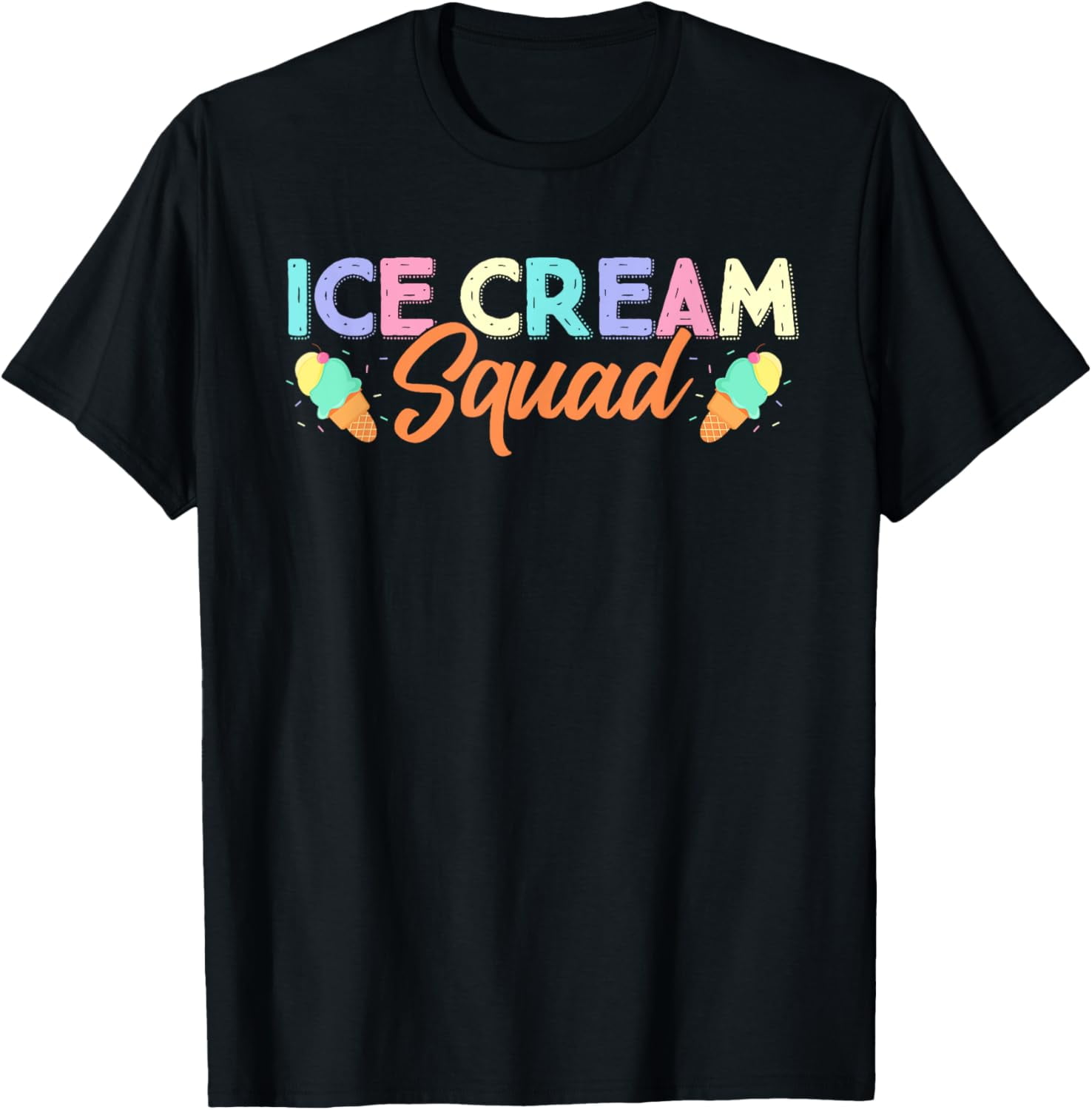 Ice Cream Squad Summer Lover Popsicle Sweet Tooth T-Shirt - Walmart.com
