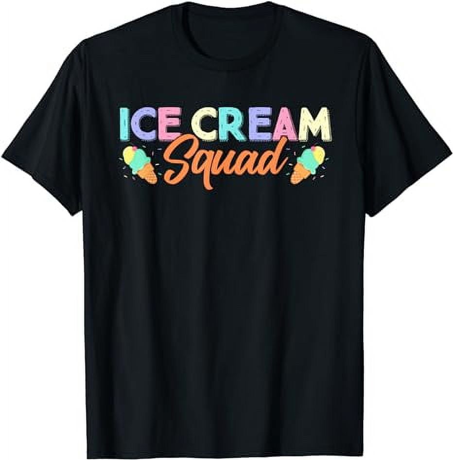 Ice Cream Squad Summer Lover Popsicle Sweet Tooth T-Shirt - Walmart.com