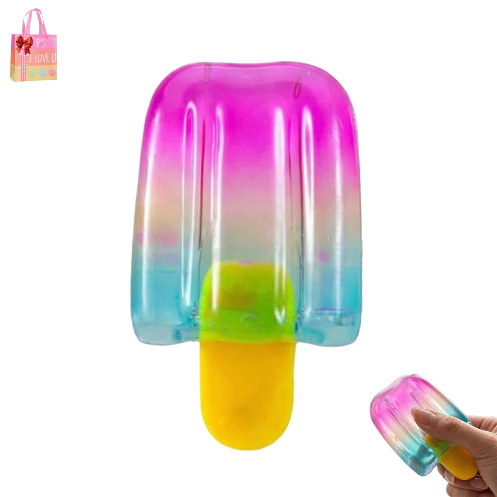 Ice Cream Squeeze Squishy, 2026 New Summer Sensory Stress Relief ...