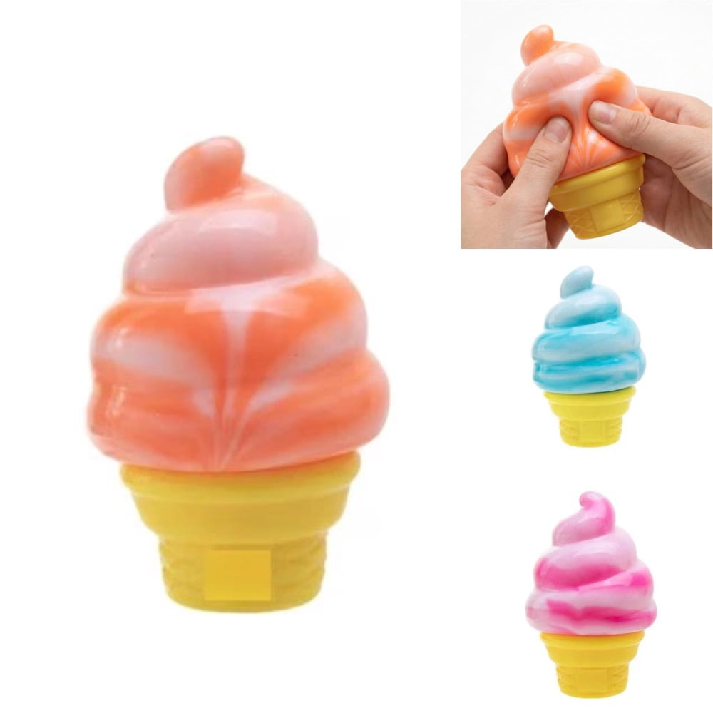 Ice Cream Squishy Toy Squish Squeeze Sugar Slow-Rebound Anxiety Relief ...