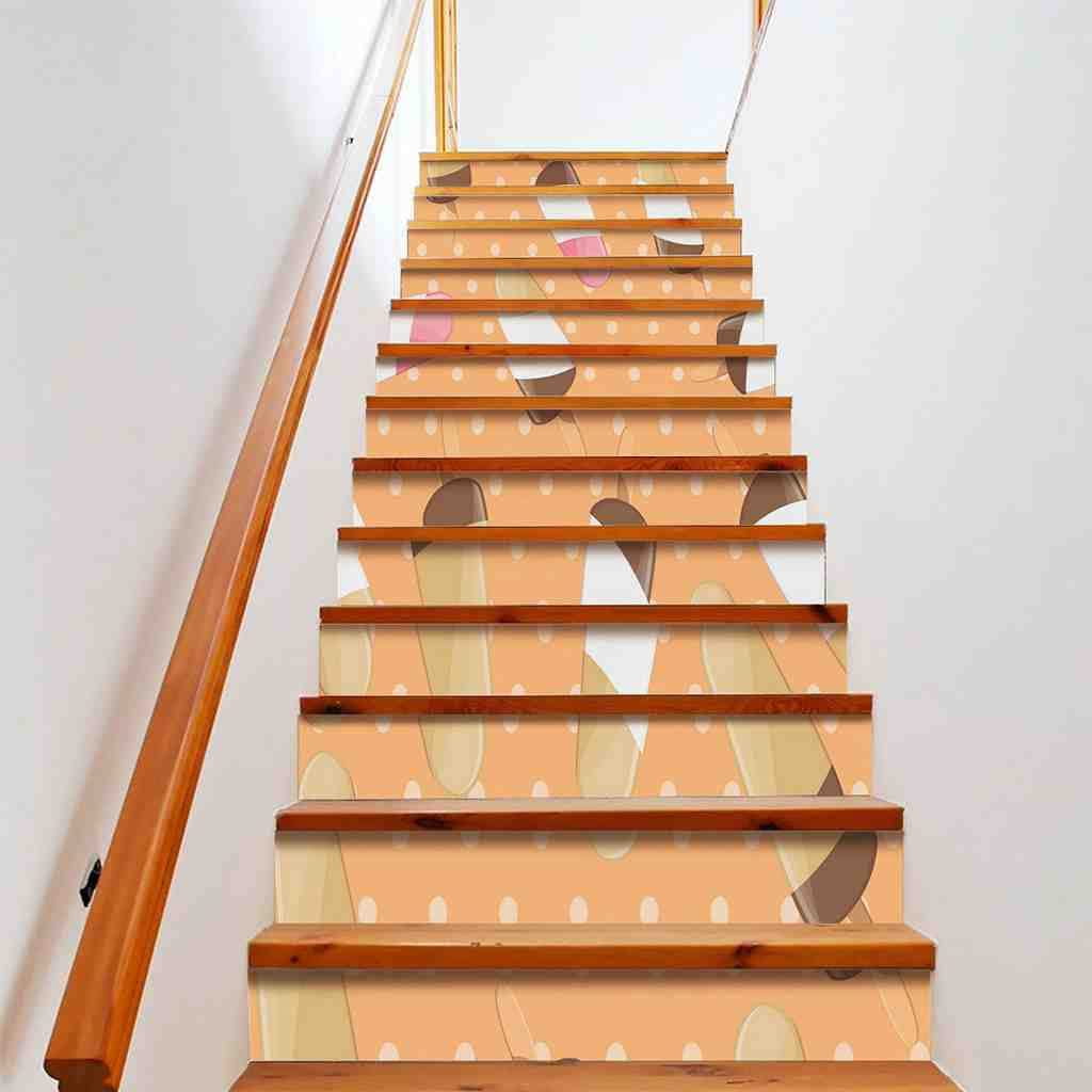 Ice Cream Stair Stickers Summer Dessert Stairway Decals Removable ...