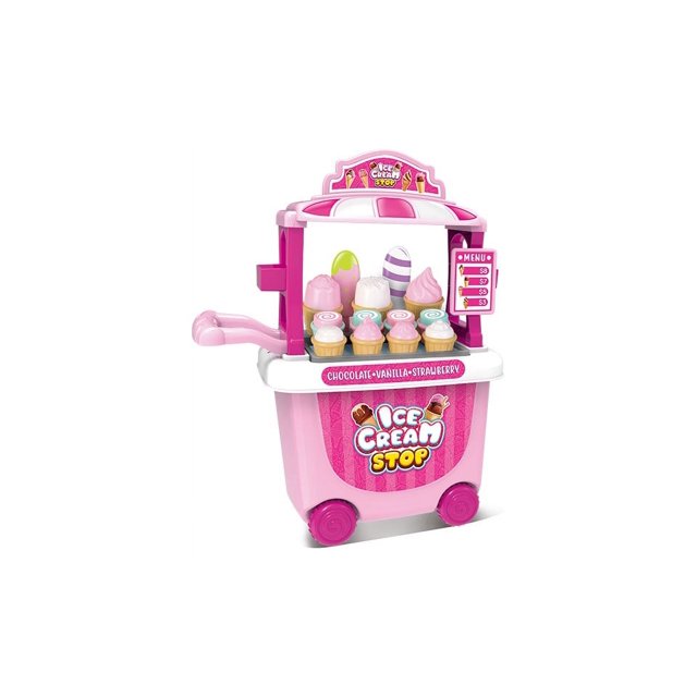 Ice Cream Stop Ice Cream Cart Playset - Walmart.com