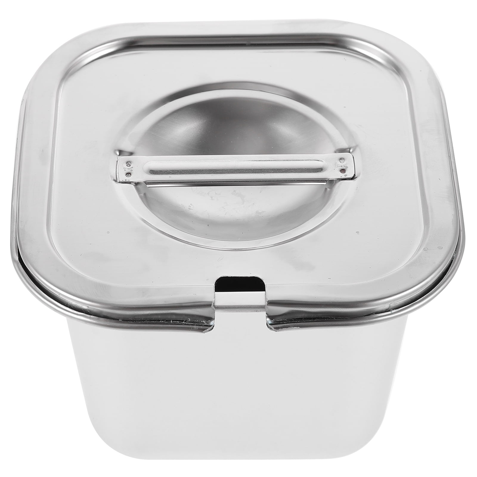 MEIBUTYUP Rectangular Stainless Steel Ice Cream Container 1Pack ...