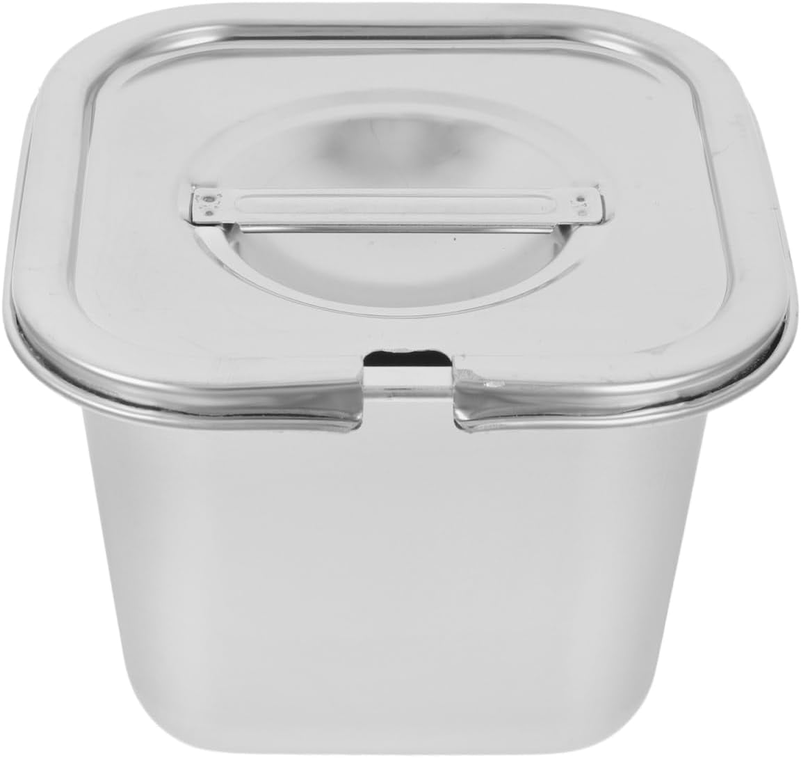 Ice Cream Storage Box Metal Container with Lid Ice Cream Containers ...