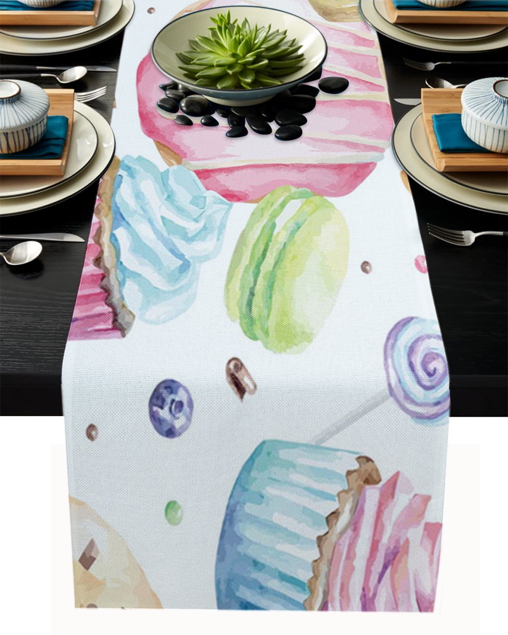 Ice Cream Summer Ice Cream Stripes Wedding Table ration Coffee Table r ...