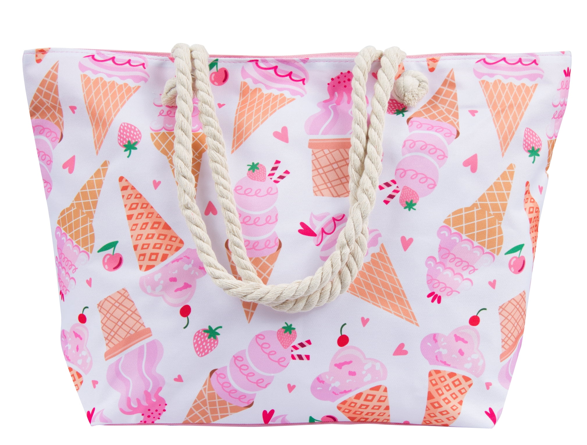 Ice Cream Tote Bag, Beach Tote - Walmart.com