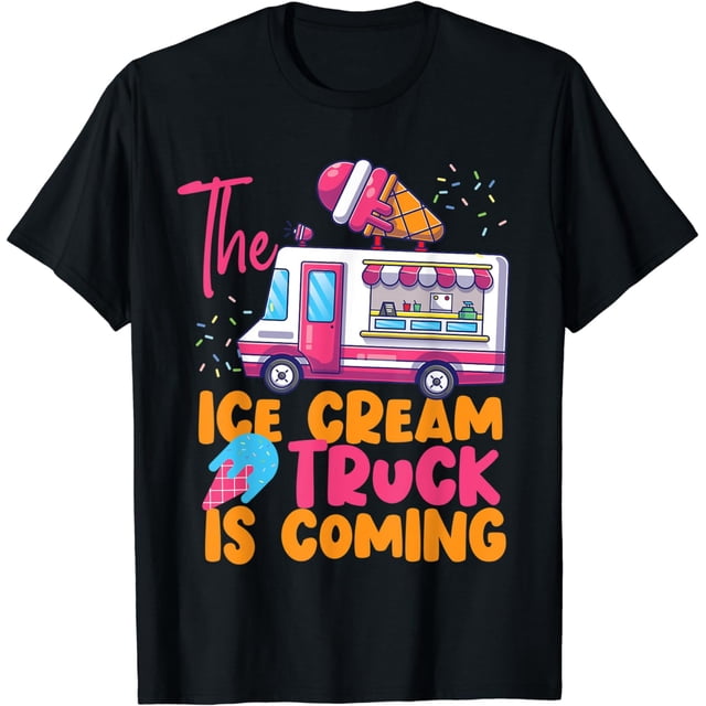 Ice Cream Truck Design For Ice Cream Lover T-Shirt - Walmart.com