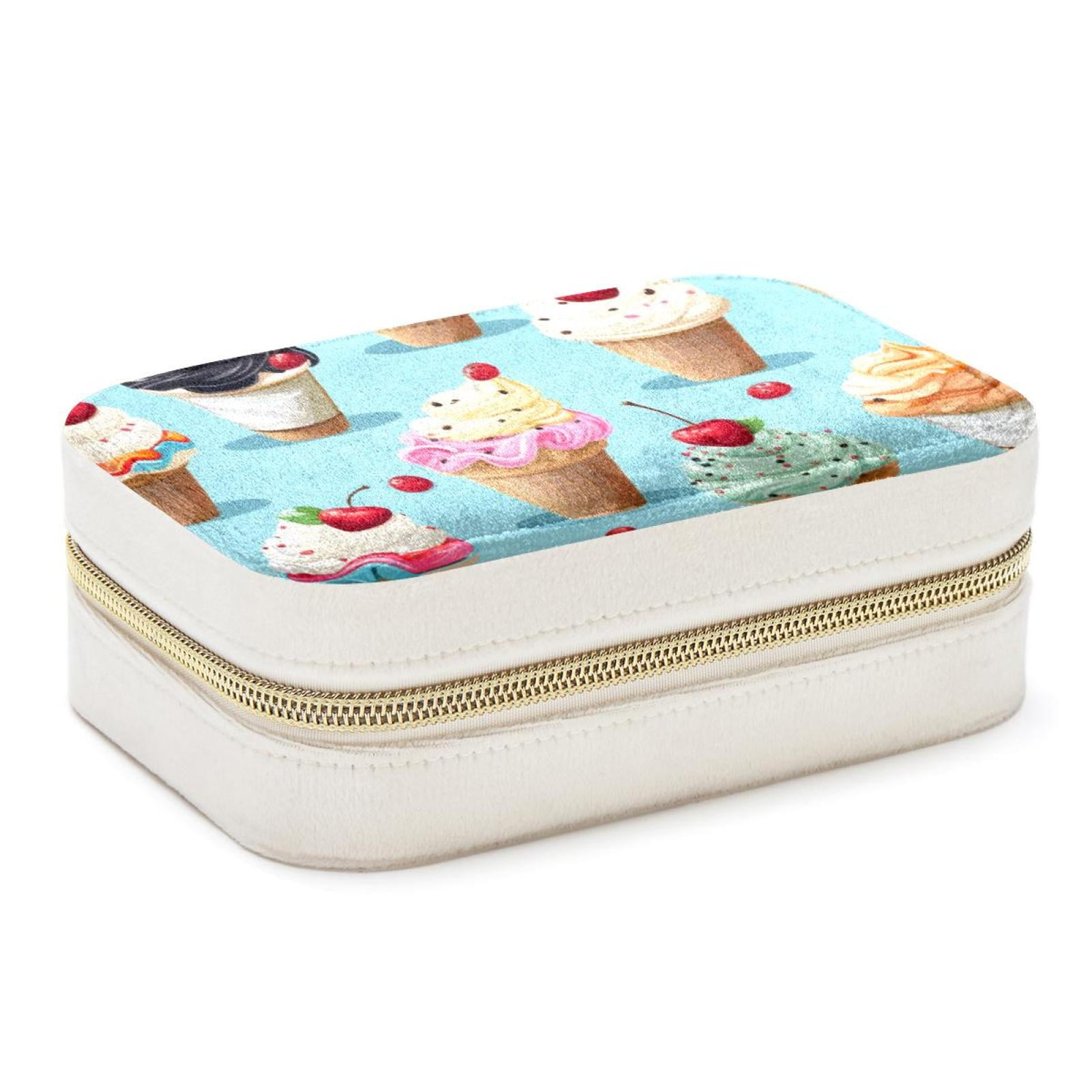 Ice Cream Velvet Portable Jewelry Display Stand and Organizer with ...