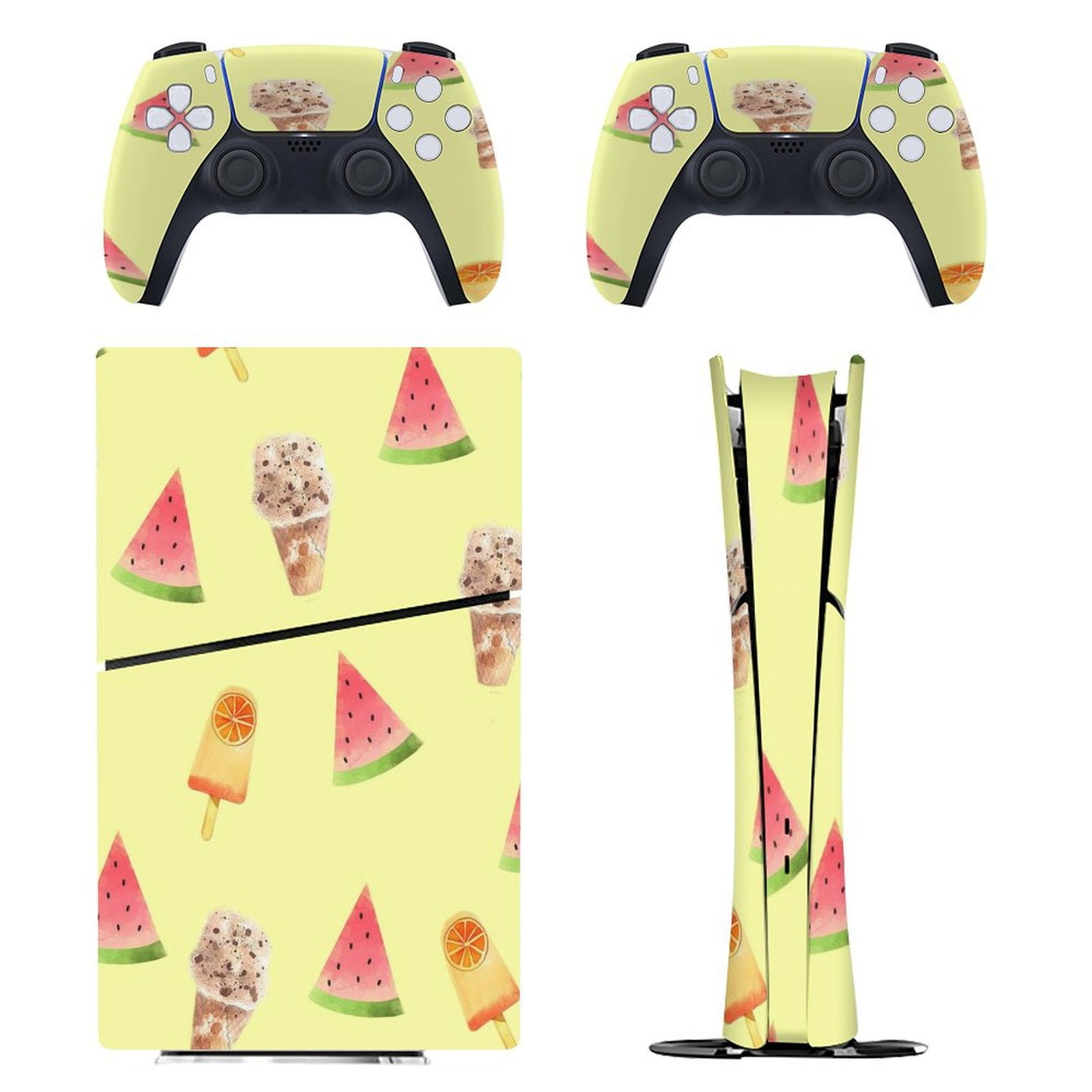 Ice Cream, Watermelon PS5/PS5 Slim Digital Disc Skin Sticker For ...