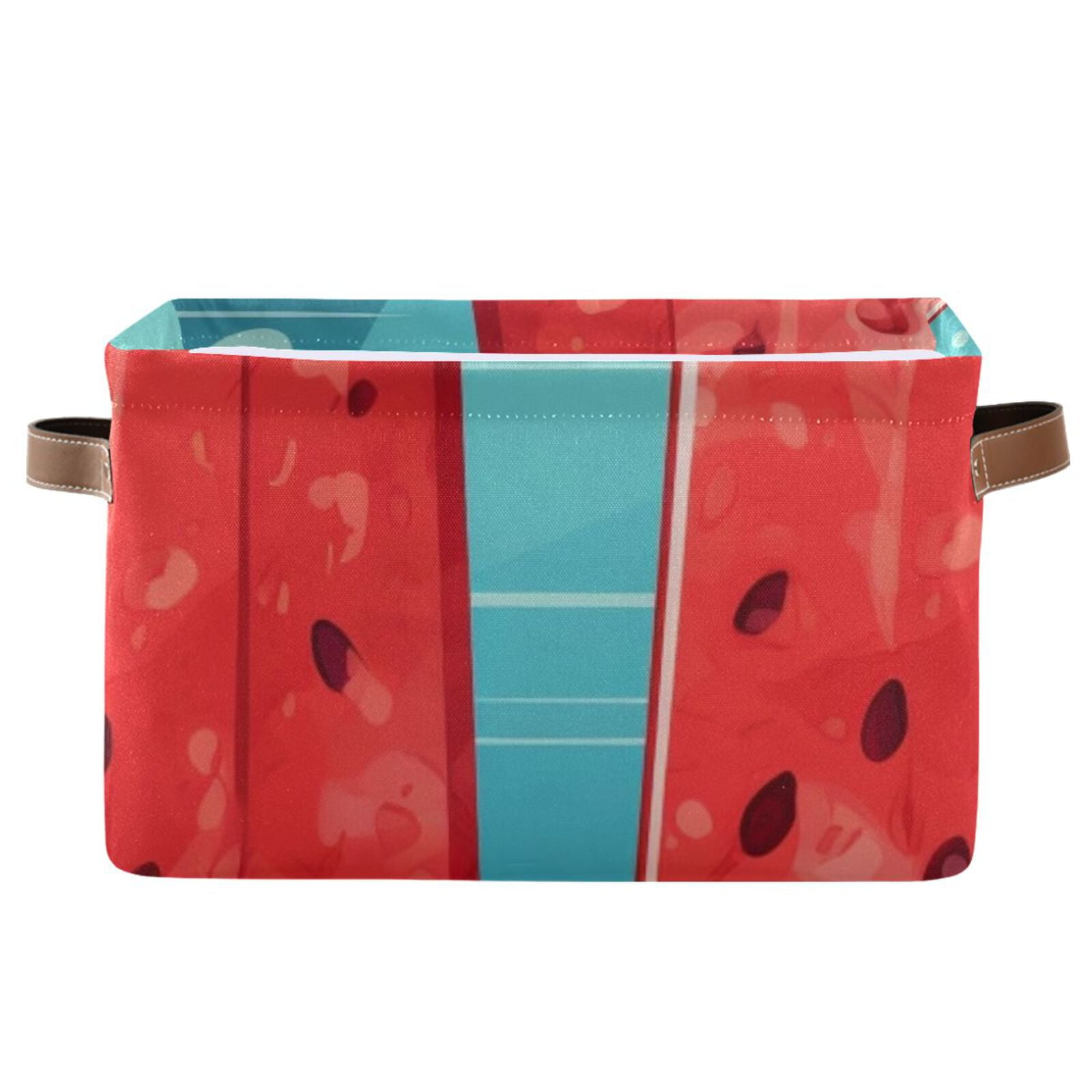 Ice Cream Watermelon Storage Bins Baskets With Handles Storage Box ...