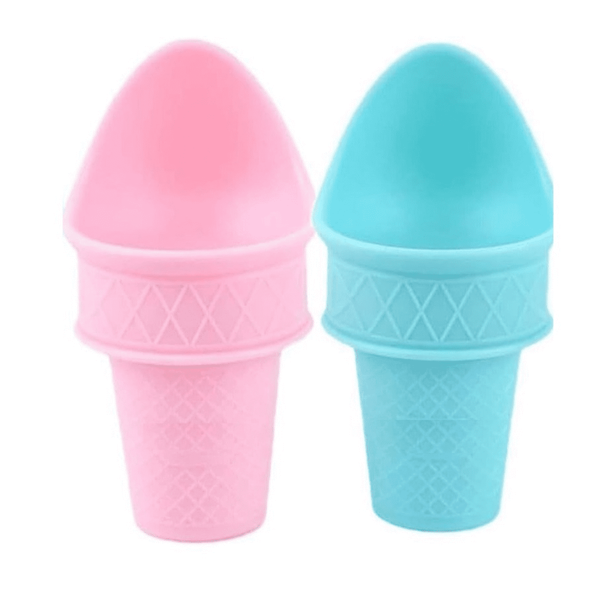 Ice Cream and Popsicle Tool Set Spoon, Reusable Mini Scoop Cones Set ...