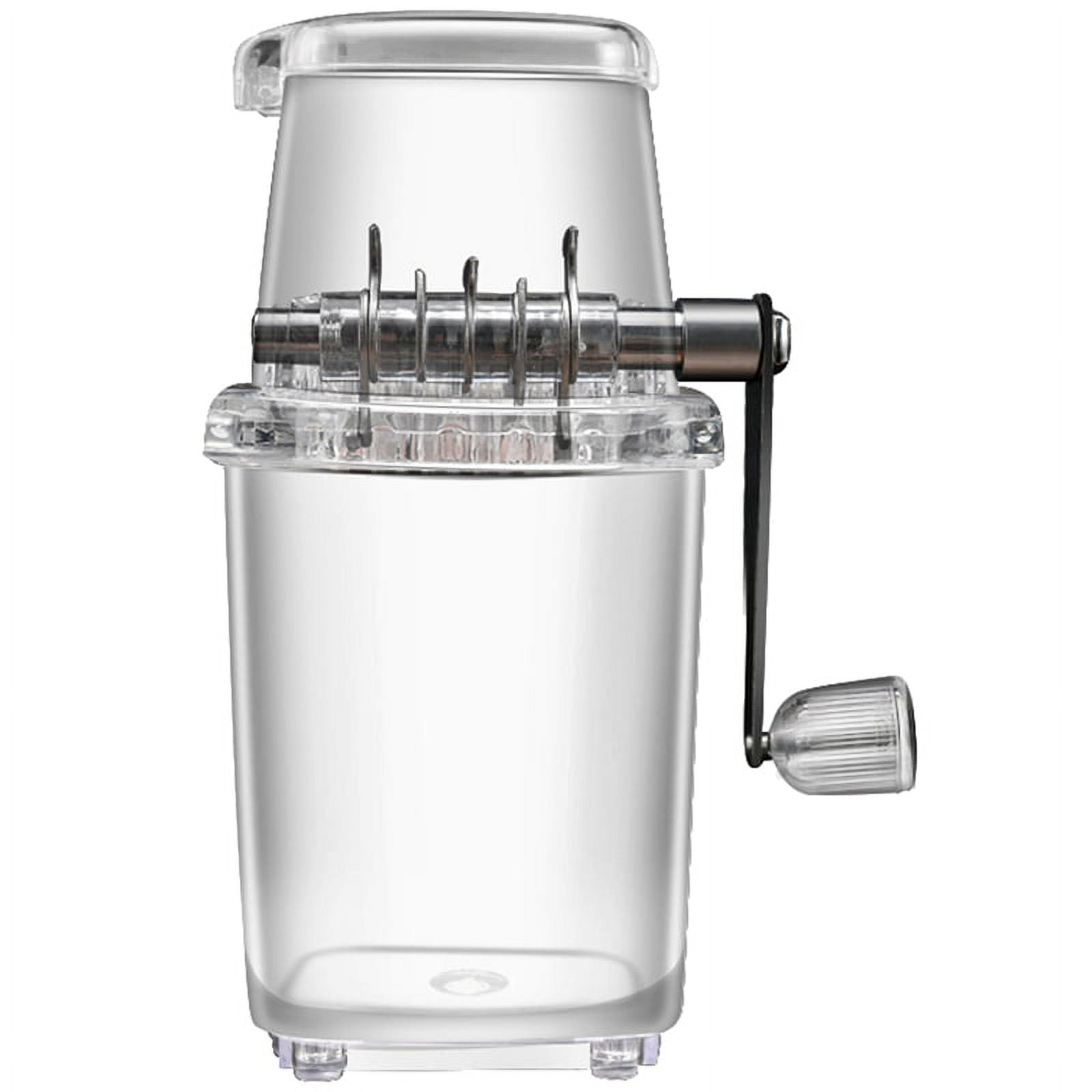 Ice Crusher Manual Machine1.25L Ice Grinder Drinks Chopper - Walmart.com